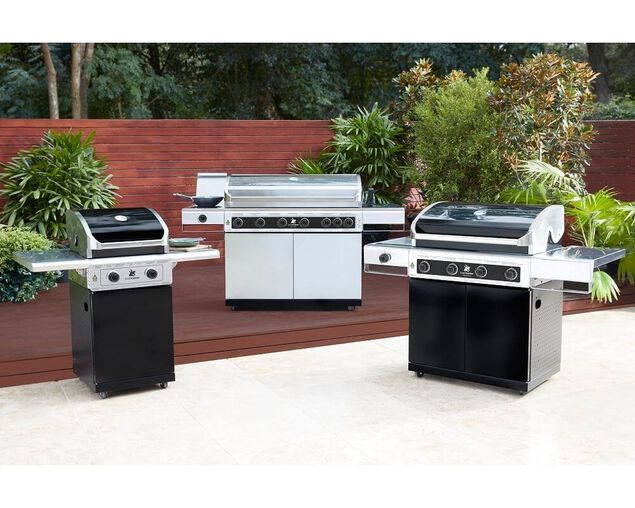Buy Premium Beefmaster 4 Burner Build-In BBQ at Barbeques Galore.