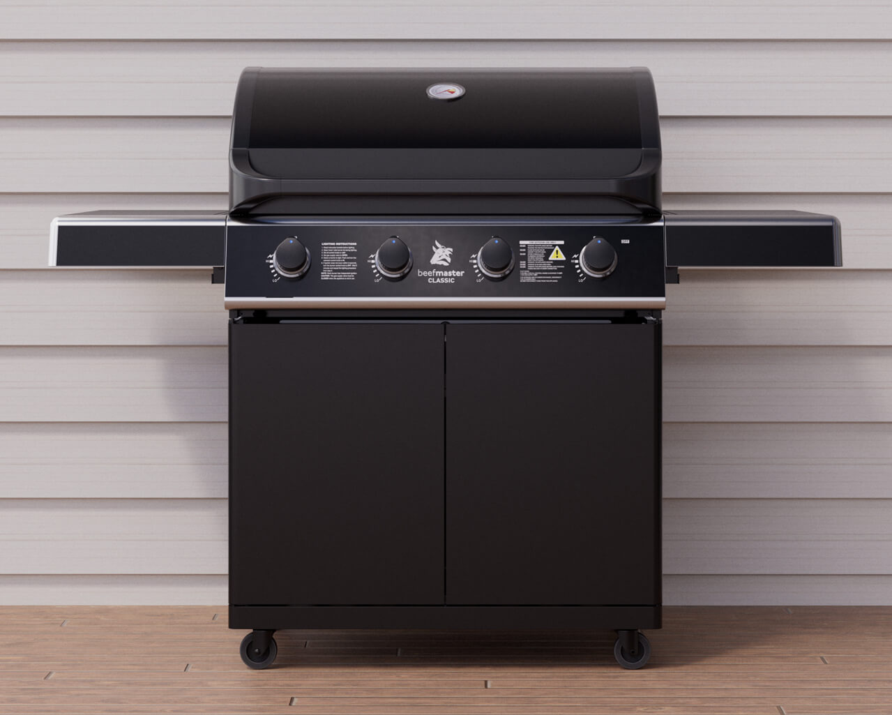 Buy Beefmaster Classic T-Series 4 Burner BBQ at Barbeques Galore.