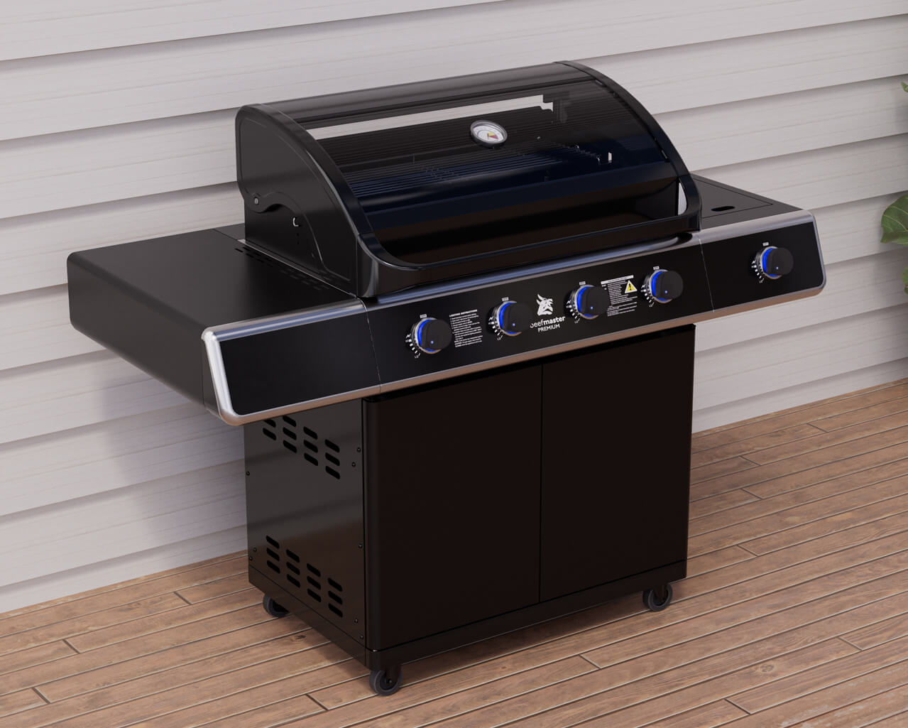 Buy Beefmaster Premium T-Series 4 Burner BBQ at Barbeques Galore.