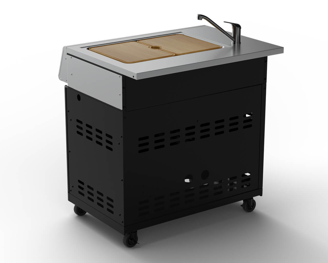 Buy Beefmaster Premium Sink on Classic Cart at Barbeques Galore.