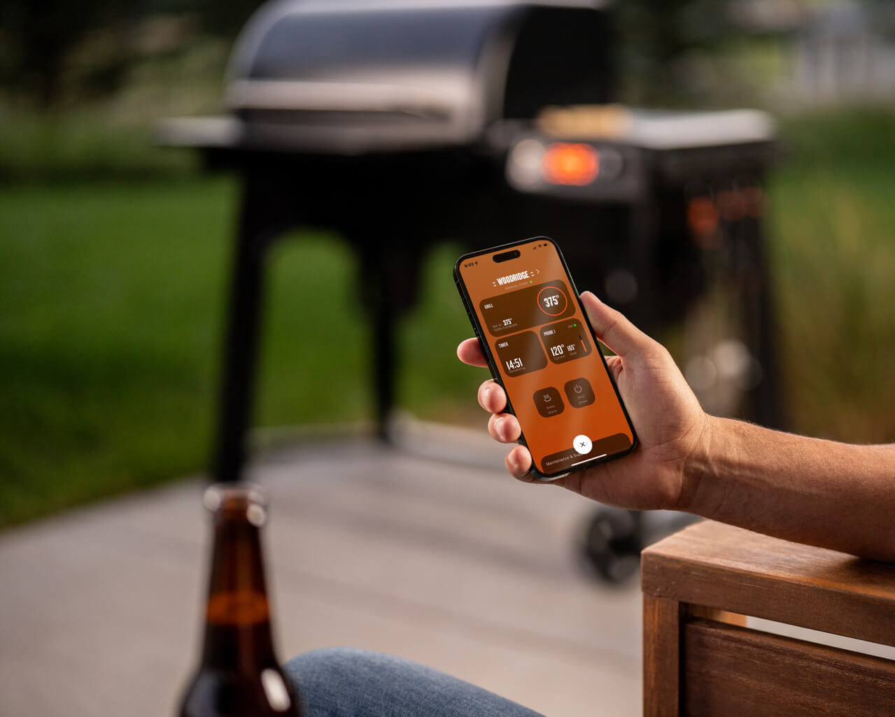 Buy Traeger Woodridge Pellet Grill & Smoker at Barbeques Galore.