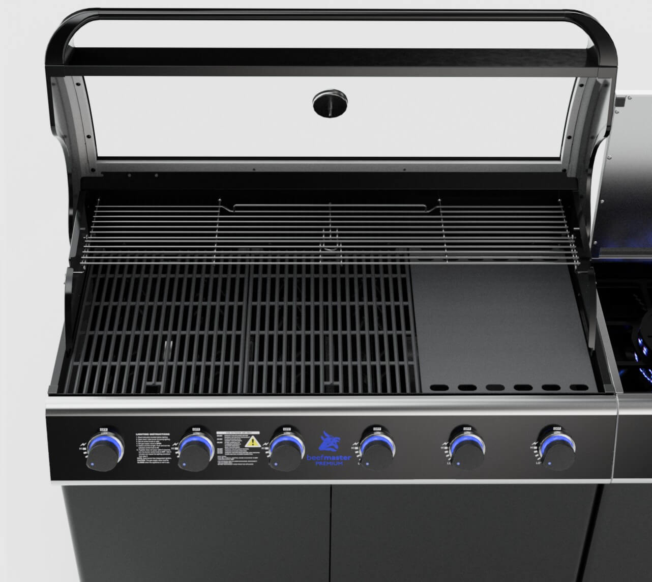 Buy Beefmaster Premium 6 Burner Outdoor Kitchen with Range, Sink ...